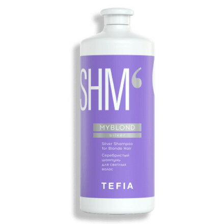 Tefia, Шампунь Myblond Silver, 1 л