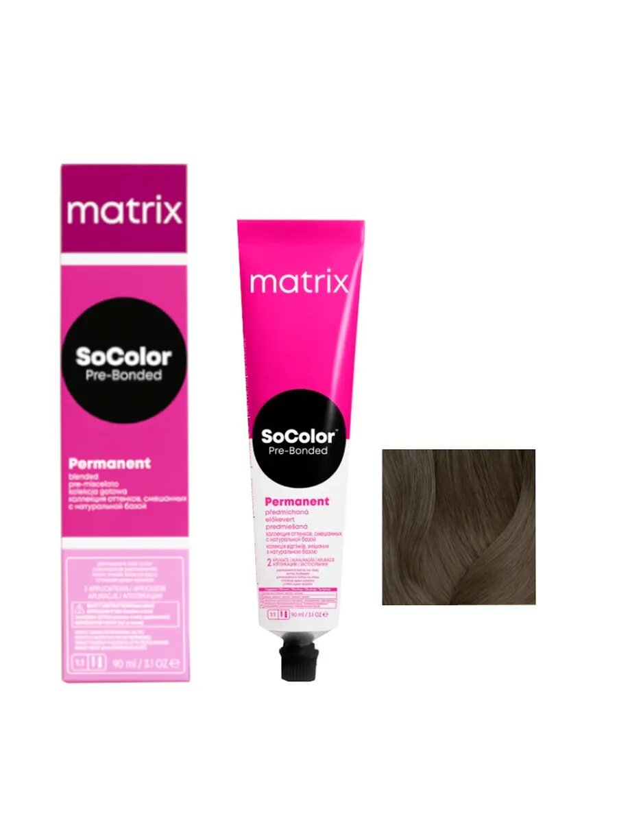 MATRIX SoColor Pre-Bonded 6VA 90 мл Краска для волос 90 мл