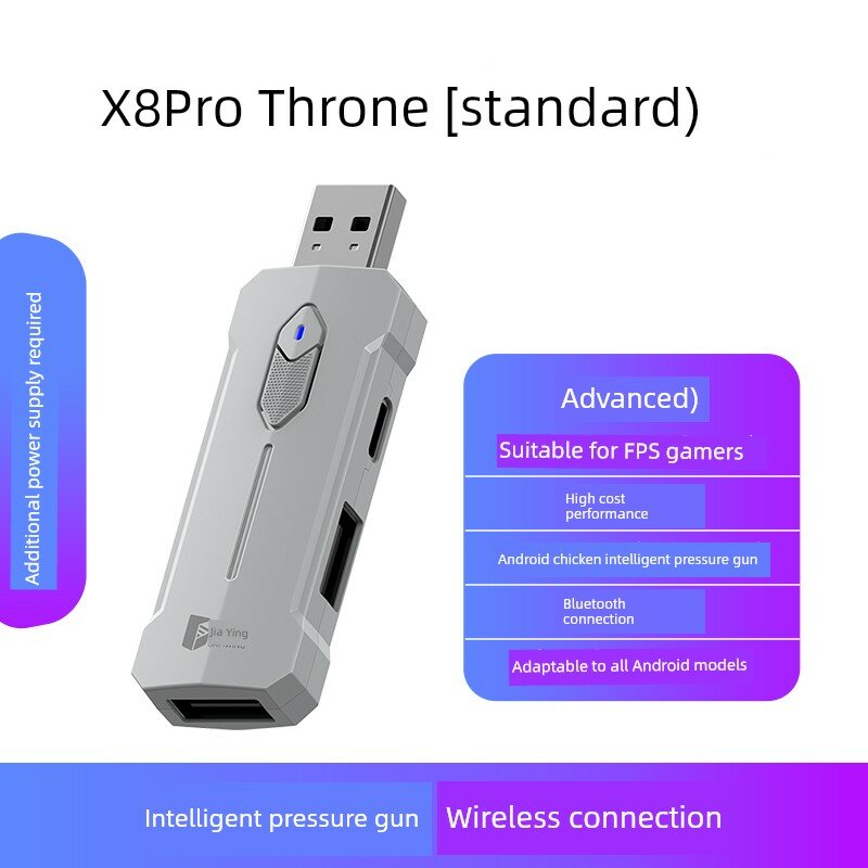 X8Pro игровой трон-контроллер для мобильных устройств, без клавиатуры и мыши