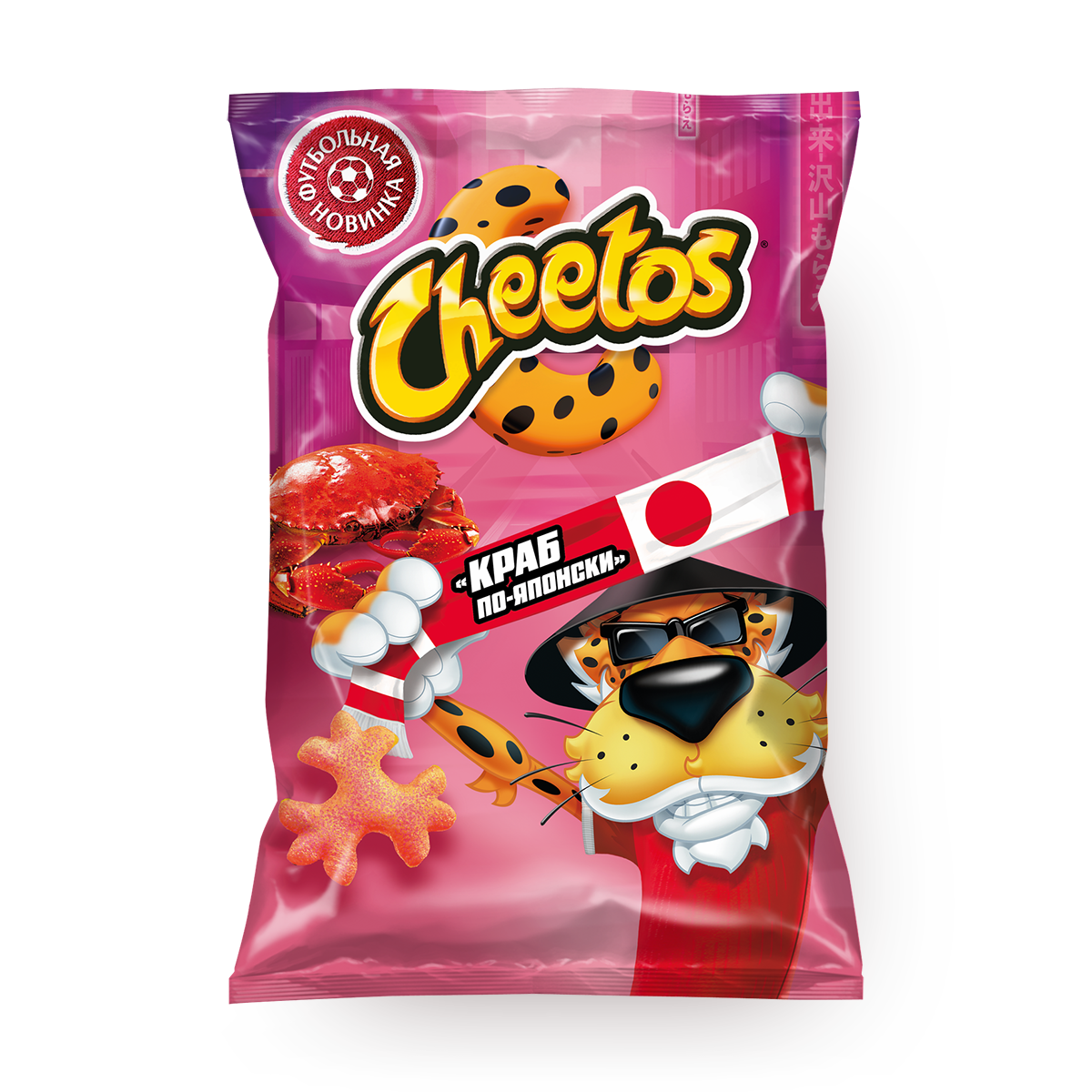 Снеки кукурузные Cheetos Острый краб