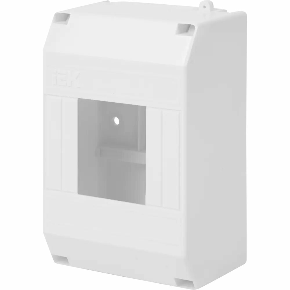 Щит распределительный навесной IEK Home КМПн 1/4 4 модуля IP20 пластик белый