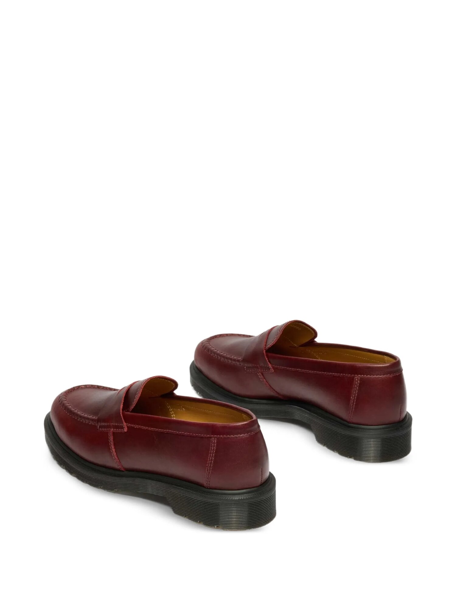 Лоферы Dr. Martens Leather loafers, размер 10 UK, red — фото 1