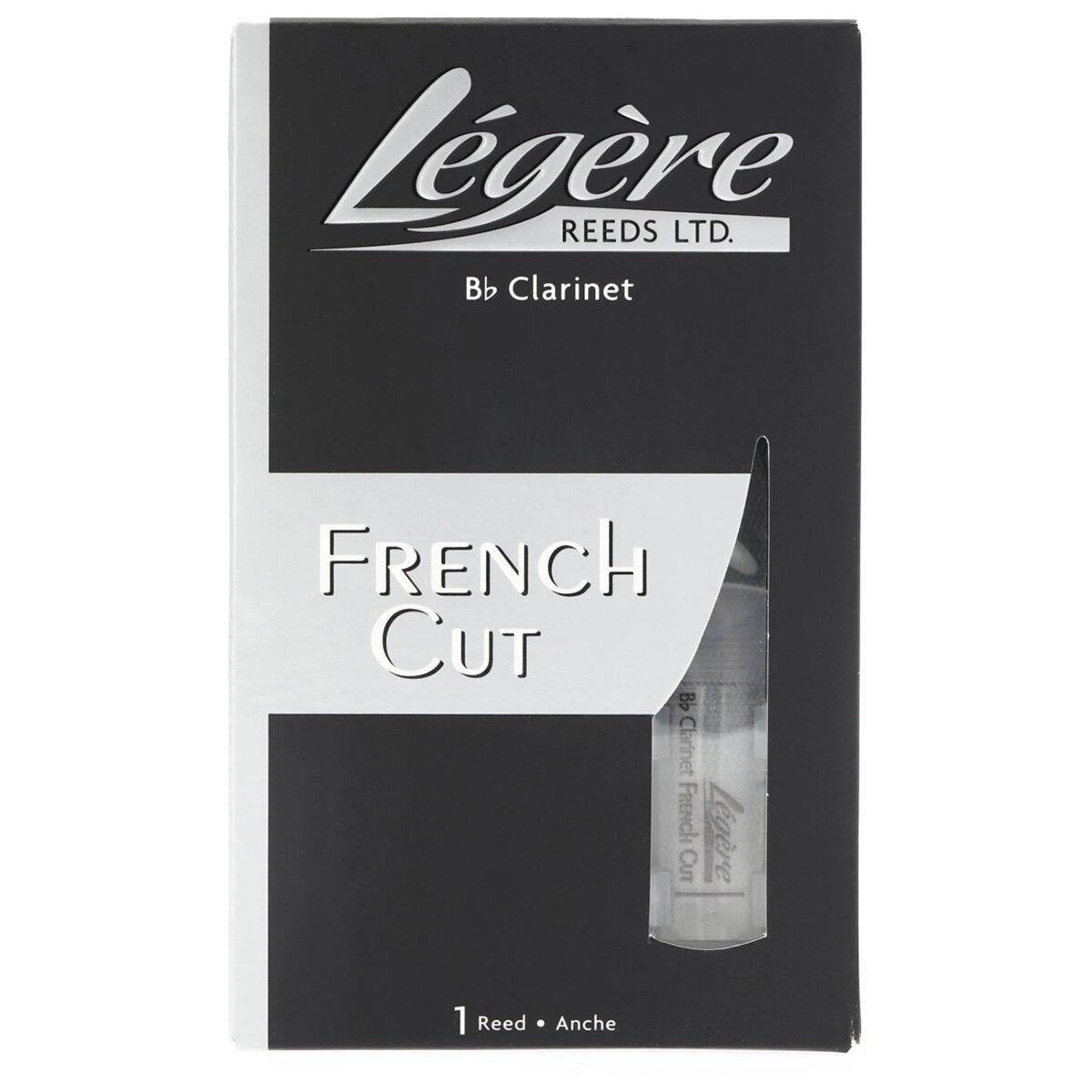 Трость для кларнета Legere French Cut №4 Bb пластиковая, глубокий тембр