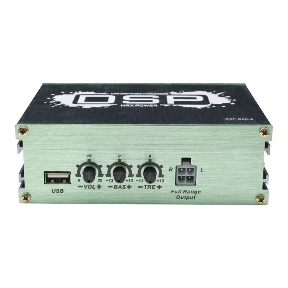 6-канальный автомобильный DSP-процессор с регулировкой тембра и USB-воспроизведением
