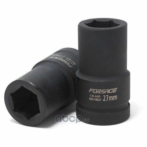 Головка ударная глубокая, 90 мм, 6 гр, 1 inch FORSAGE F48510090