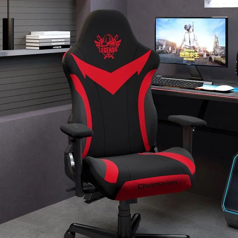 Универсальный эластичный чехол-накидка для игрового компьютерного кресла на резинке