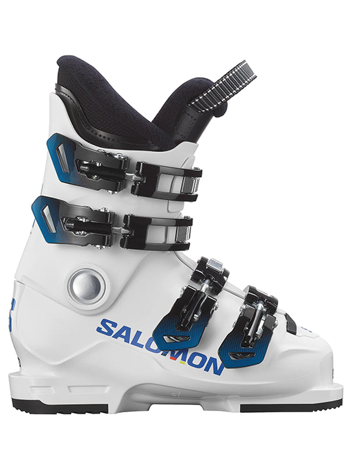 Горнолыжные ботинки Salomon S/Race 60T M White/Process Blue 25/26 , для детей , белый