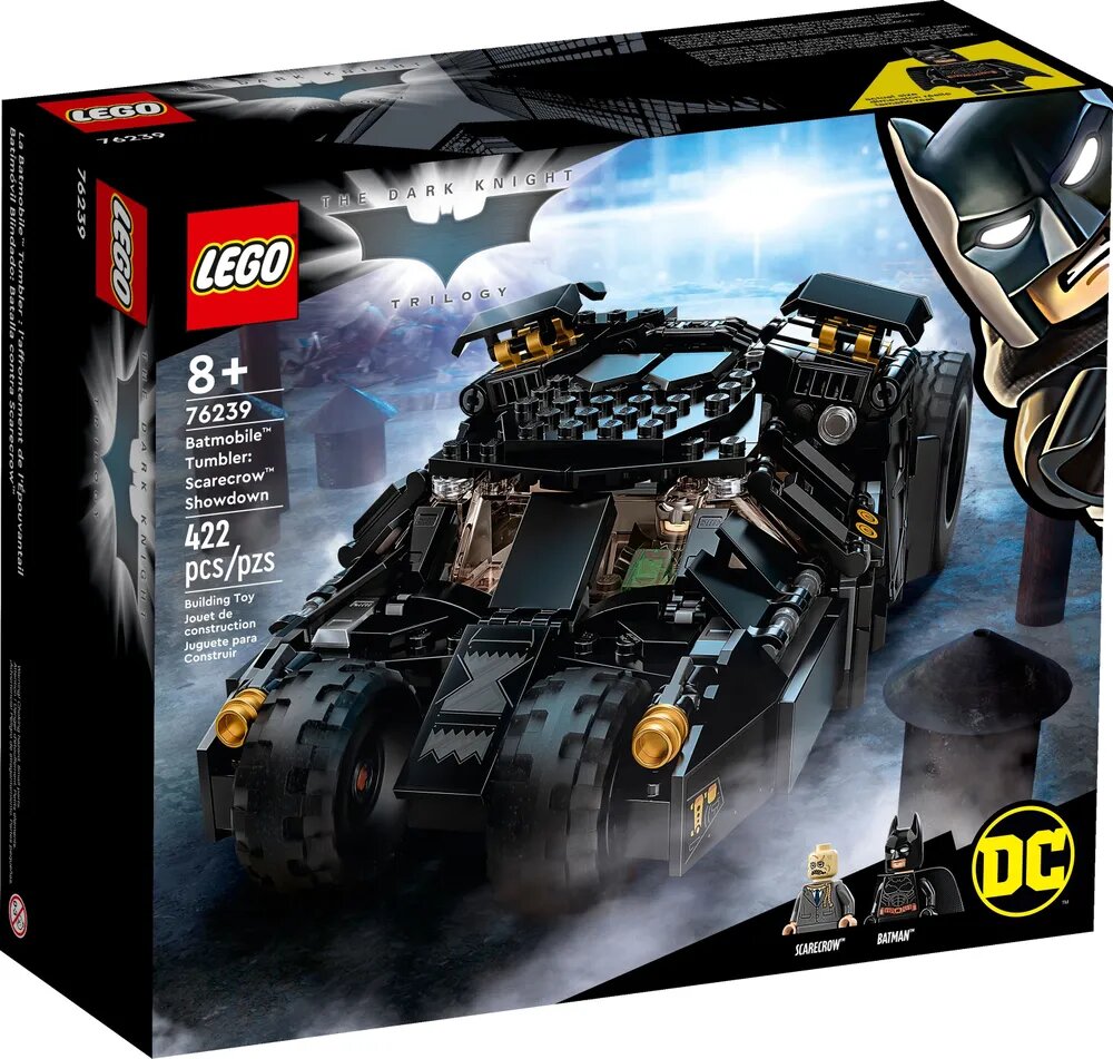 Лего Batman серия, LEGO 76239 Бэтмобиль "Тумблер", LEGO Конструктор для мальчика, лего для девочек
