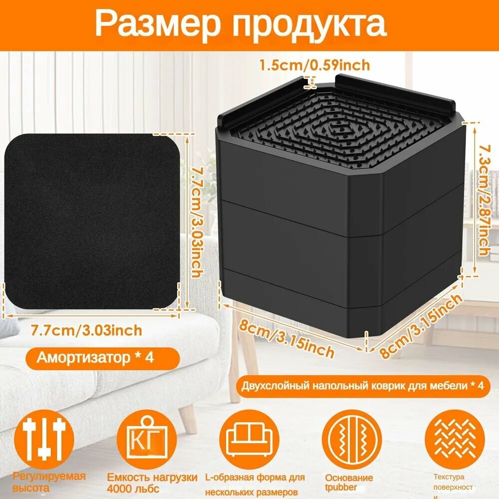 Ножка для мебели — фото 1