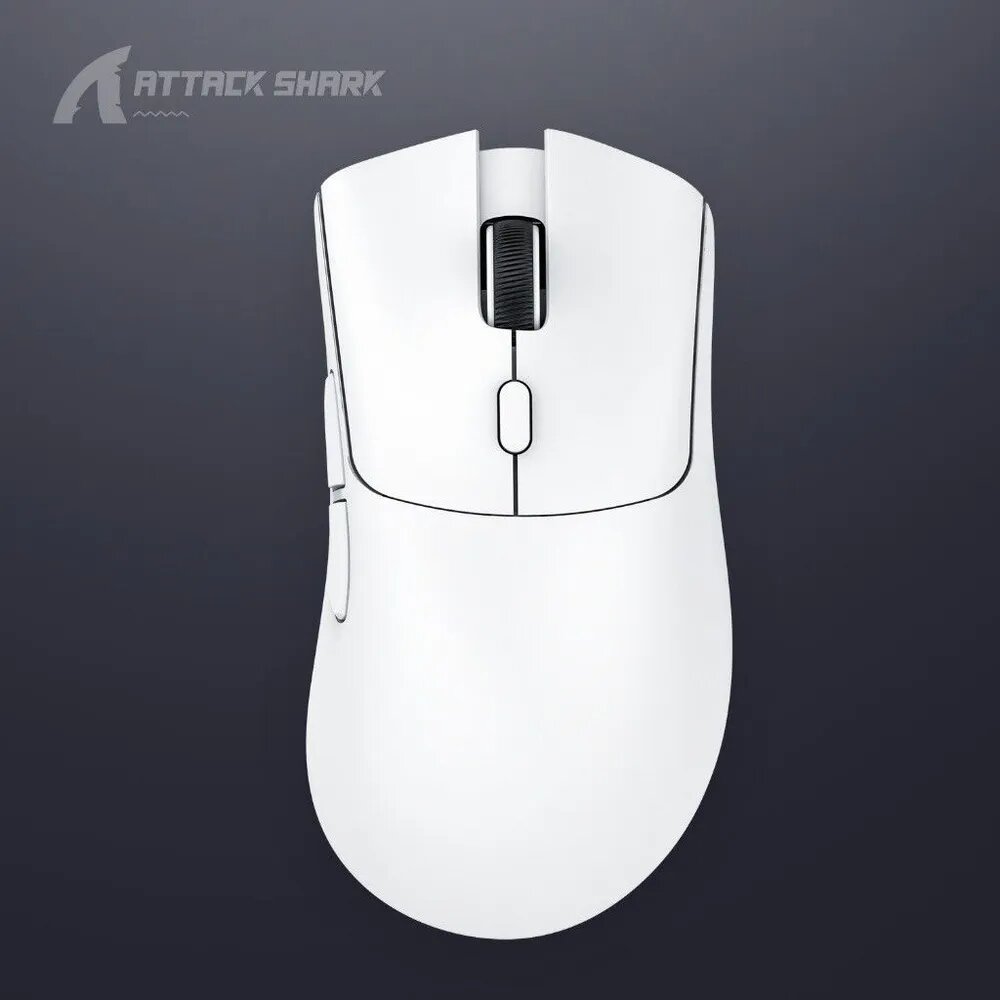 Attack Shark R1 Игровая Мышь Проводная Трехрежимная 2.4g Bluetooth PAW3311