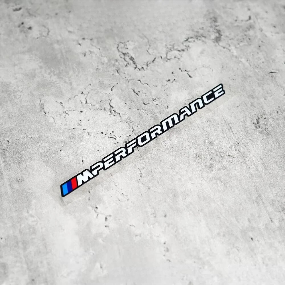 Наклейка BMW M Performance 20x1.1cm