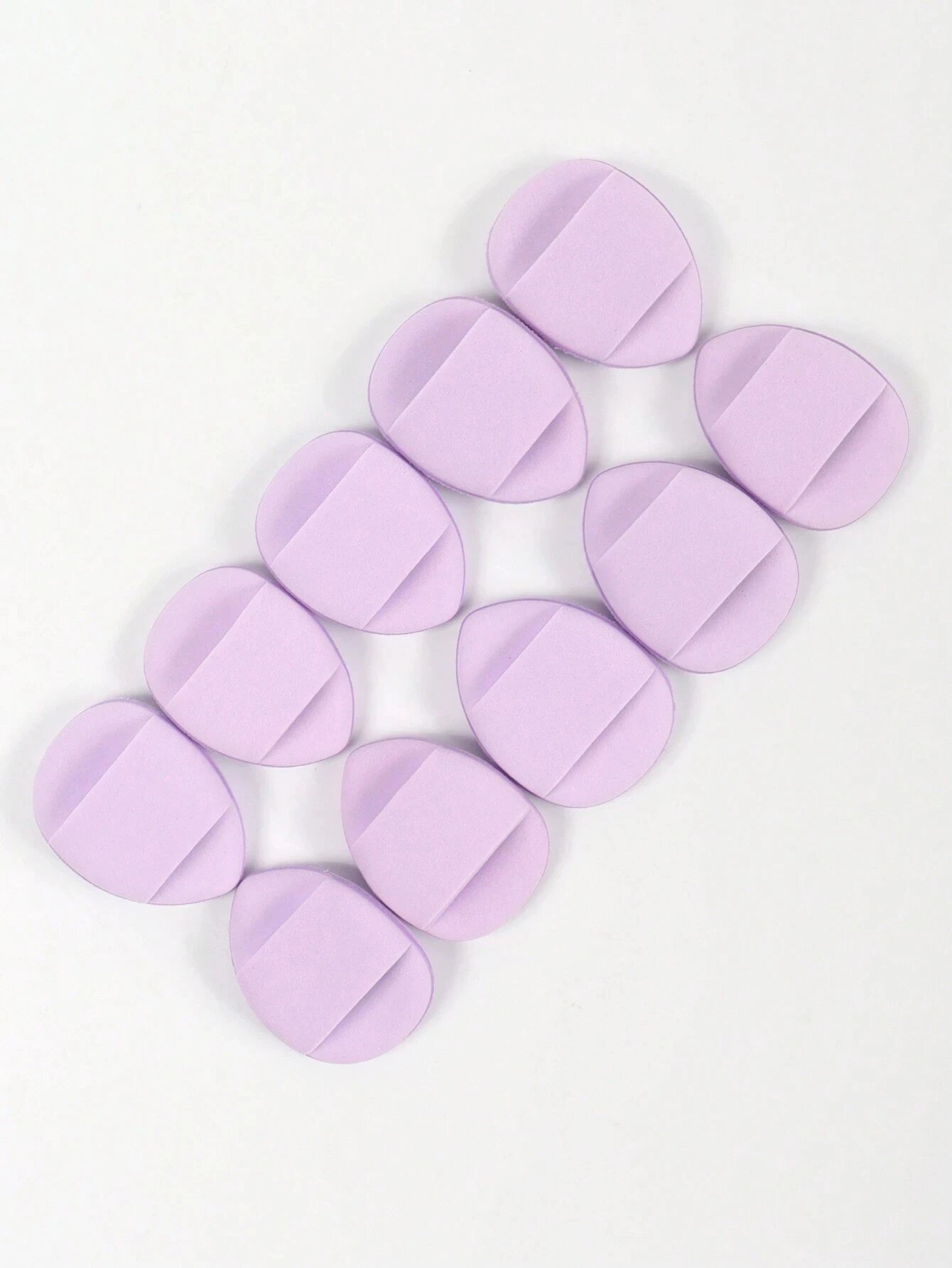 Спонжи-кушоны для пудры, 50 шт. A0112-10Pcs-Purple