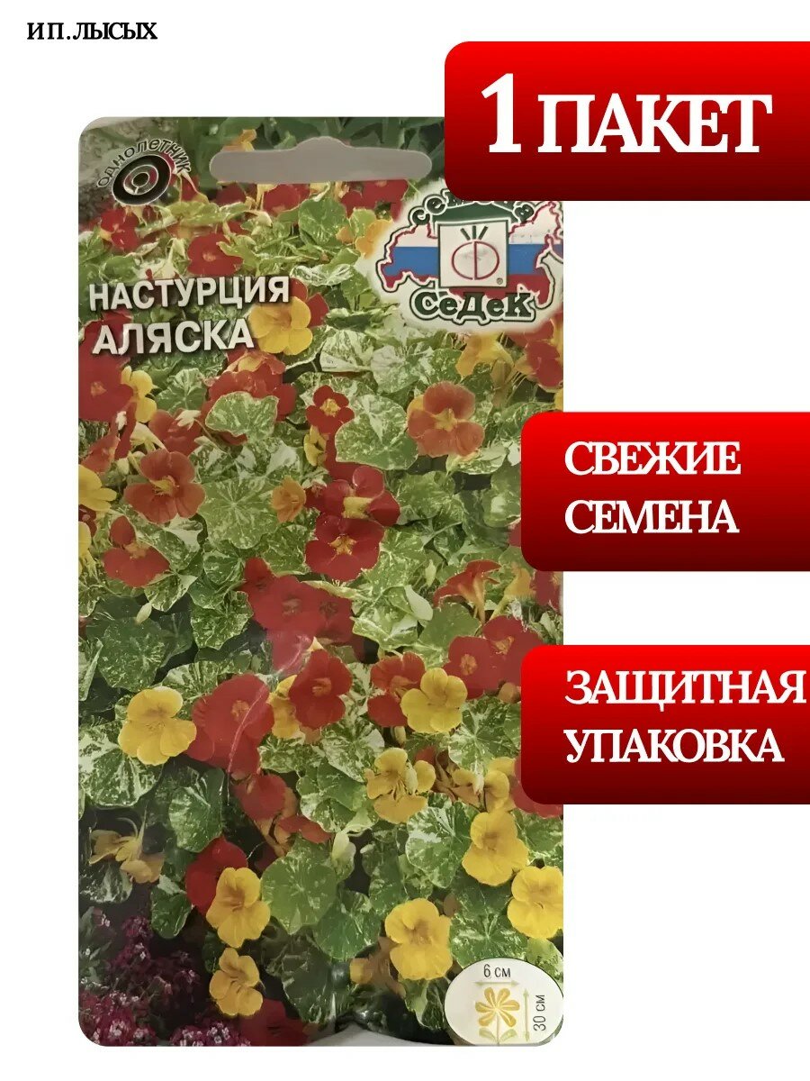 Семена Настурция "Аляска"