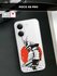 Чехол на Poco X8 Pro / Поко X8 Про с принтом Самурай с катаной, прозрачный