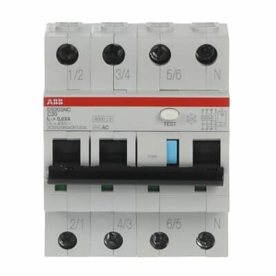 Дифференциальный автомат ABB DS203NC C20 AC30 2CSR256040R1204