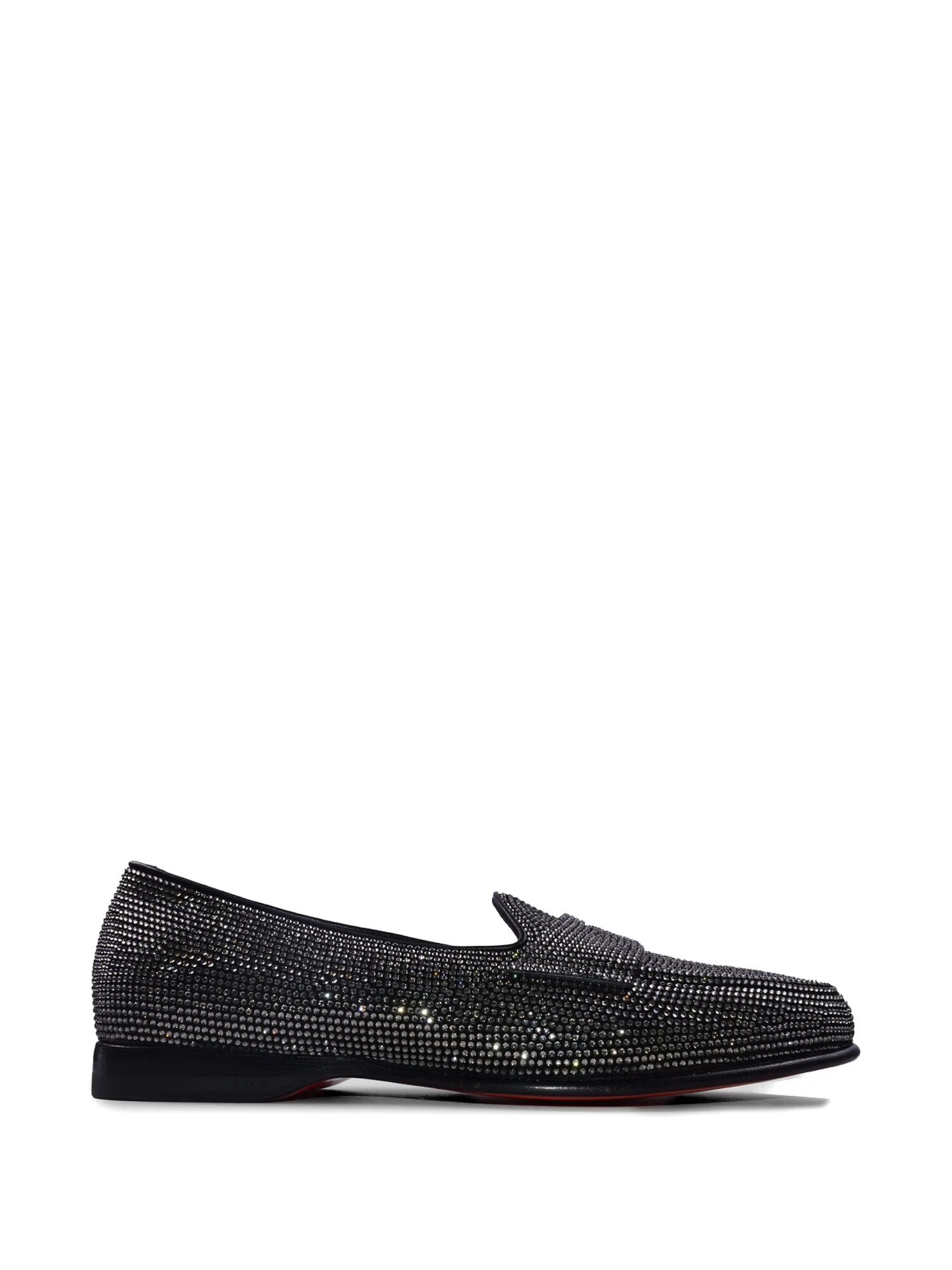 Лоферы Stud-embellished leather loafers