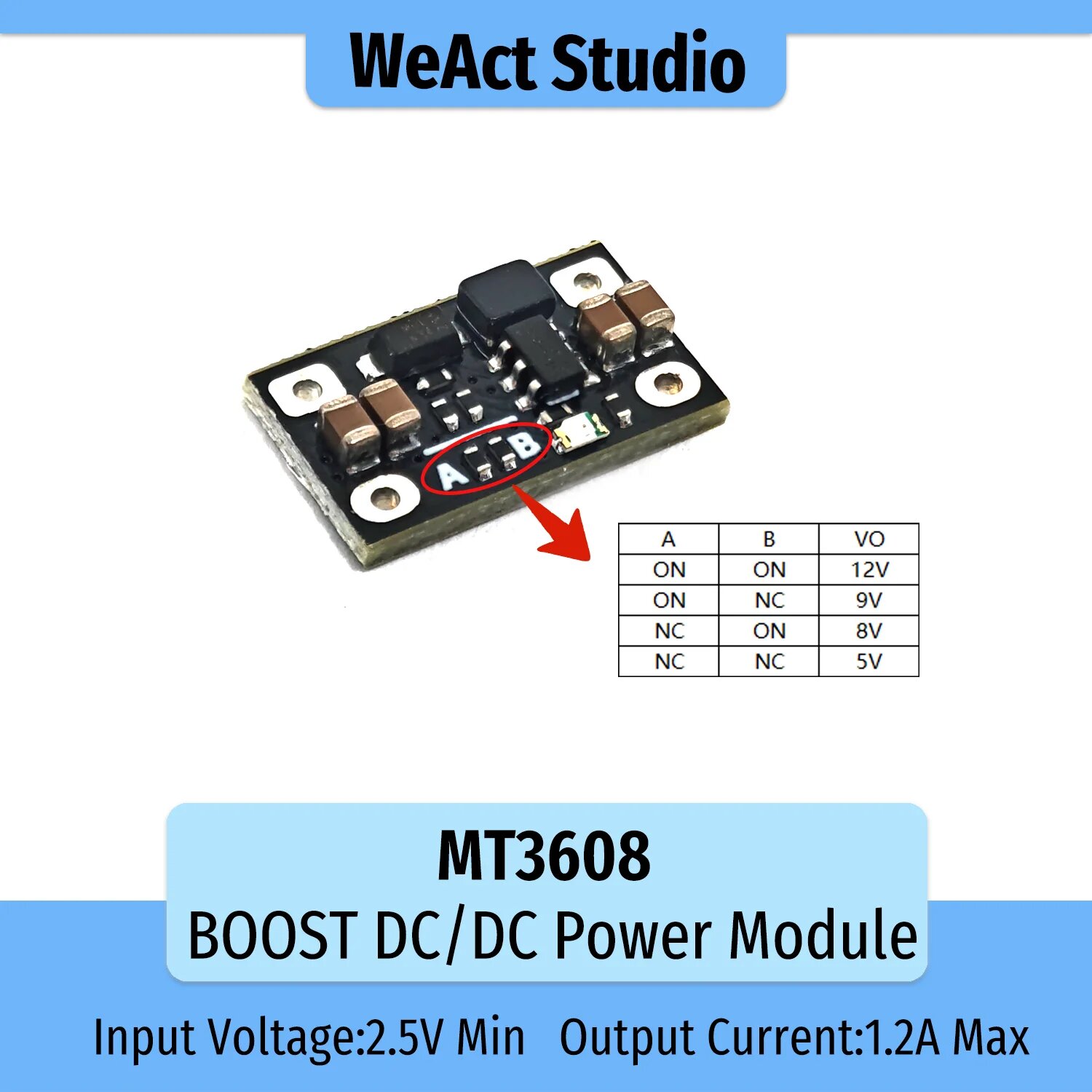 Модуль DC-DC MT3608, 5PCS