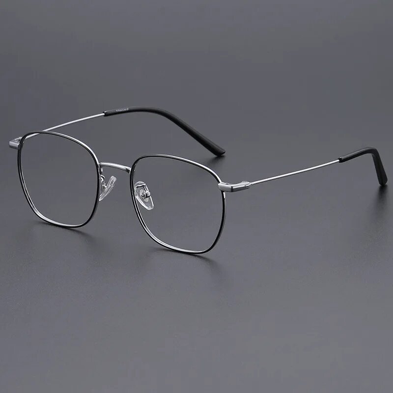 Очки YIMARUILI Black Silver, 1.67, Анти-синий луч