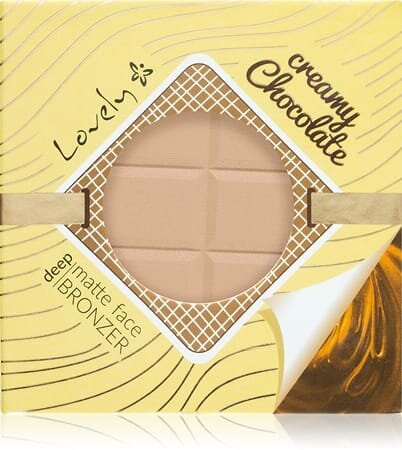 Бронзер Lovely Creamy Chocolate, шоколадный