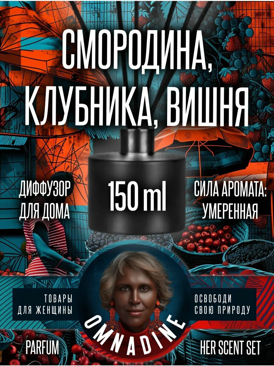 Диффузор в подарочной упаковке клубника