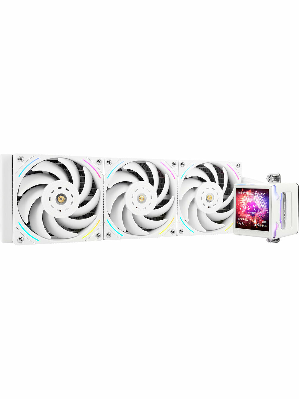 Система жидкостного охлаждения THERMALRIGHT Elite Vision 360 ARGB White (E-VISION-WH-360-ARGB)