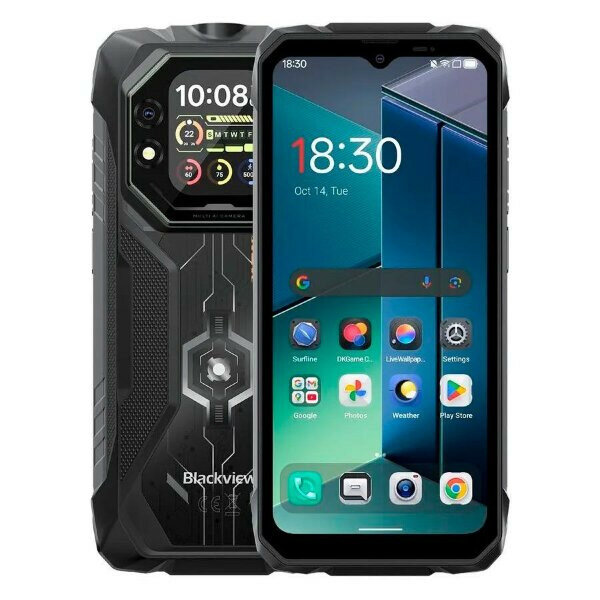 Смартфон Blackview ROCK 1 8/256Gb Android 16 Global Black (Черный)