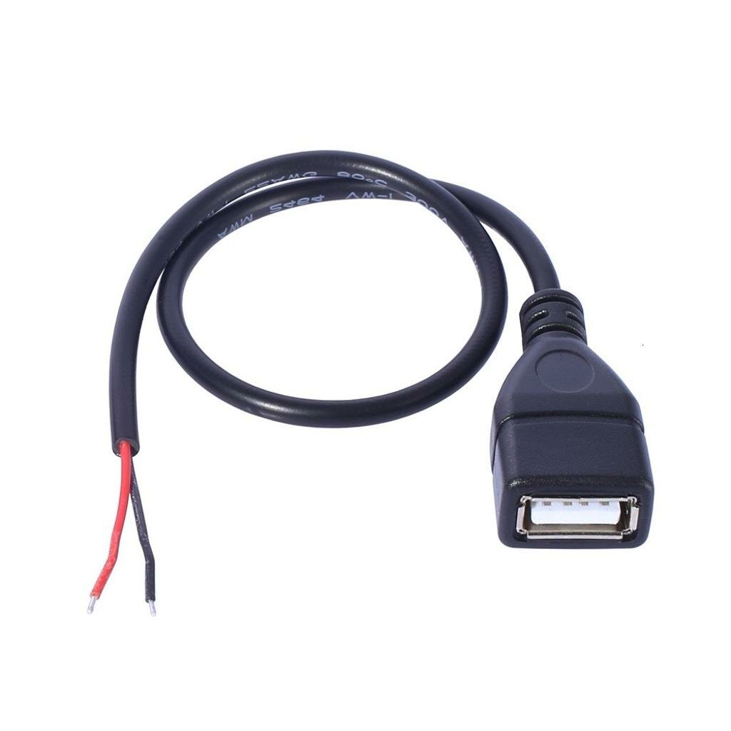 Кабель «голый провод — USB», Женская голова