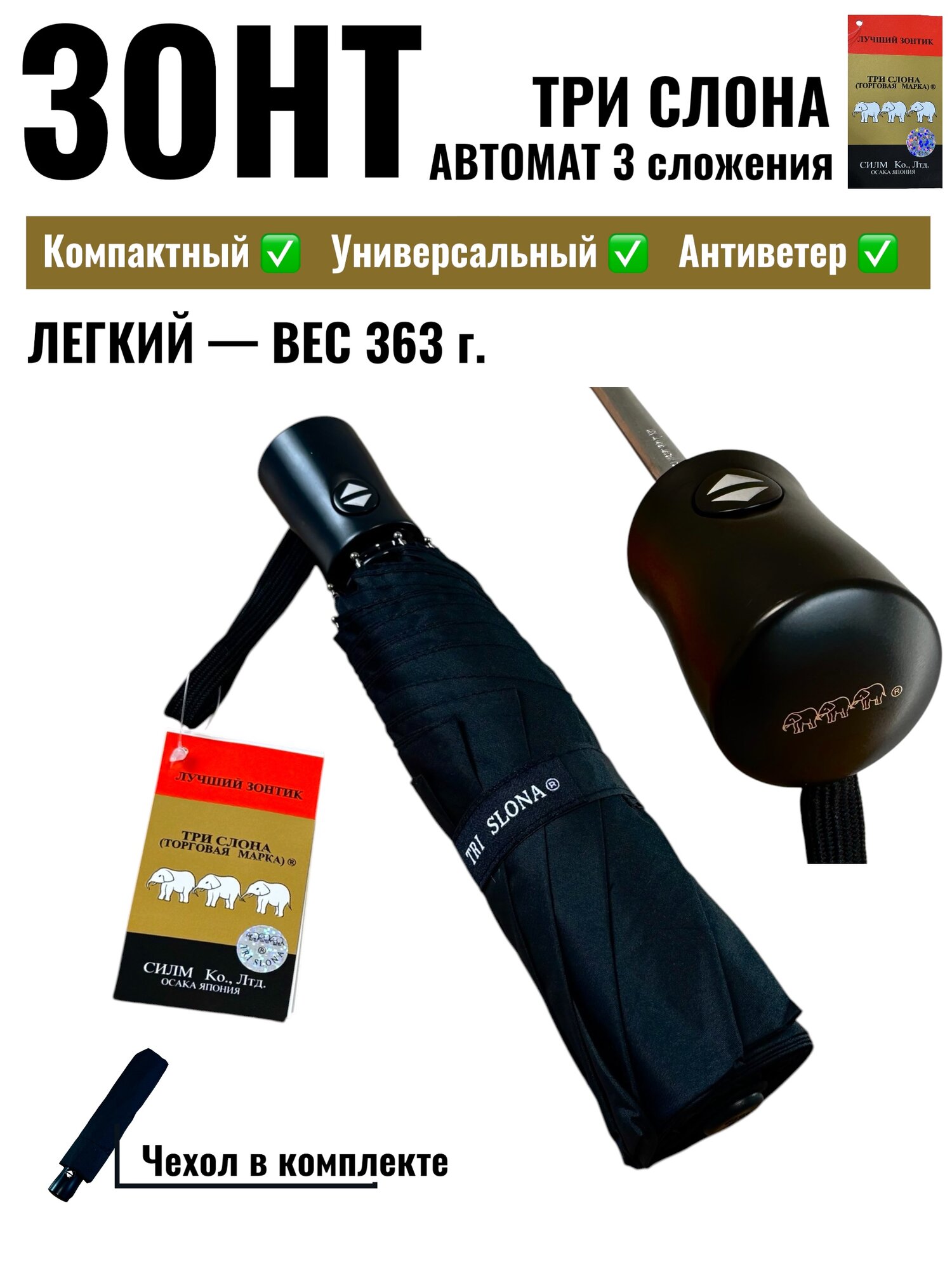 Смарт-зонт