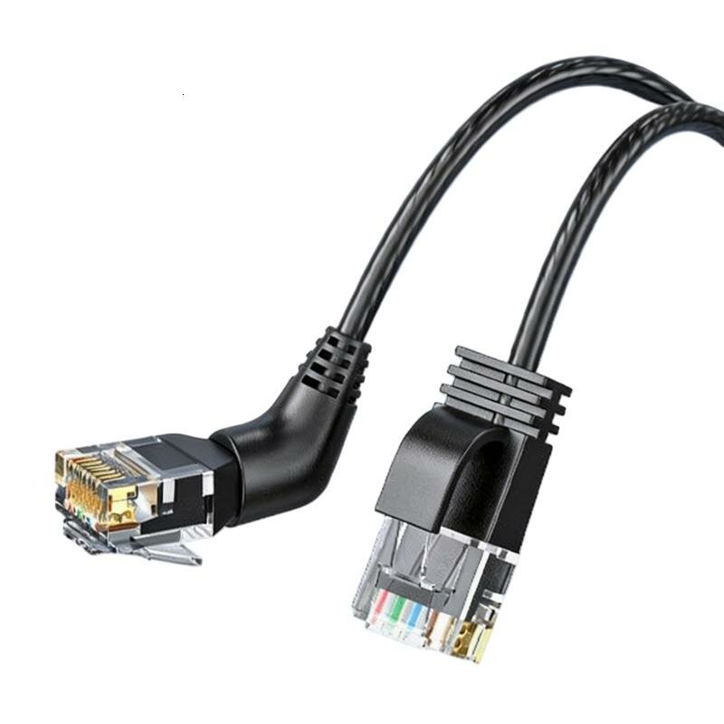 Кабель Ethernet Cat6A с поворотным разъёмом RJ45, 3m