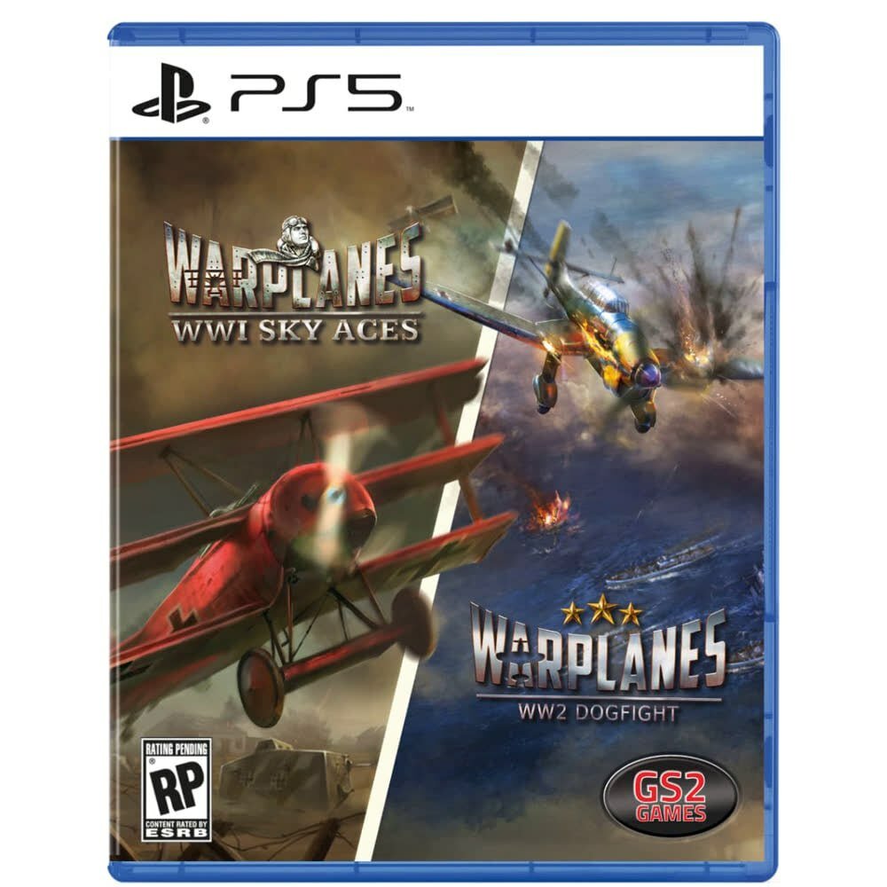 Игра Warplanes: WW1 Sky Aces+WW2 Dogfight, PS5, русская версия