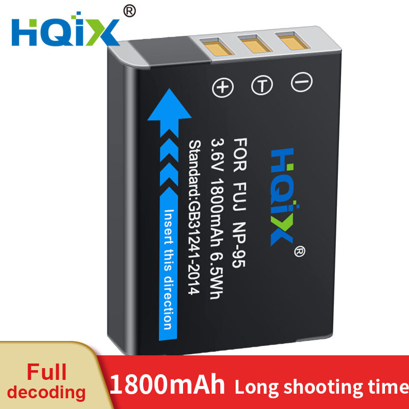 HQIX for Fujifilm FINEPIX X100 F30 XF10 X30 REAL W1 3D F31 камера NP-95 зарядное устройство Аккумулятор