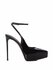 Туфли Le Silla Uma platform pumps, размер 36, black/black