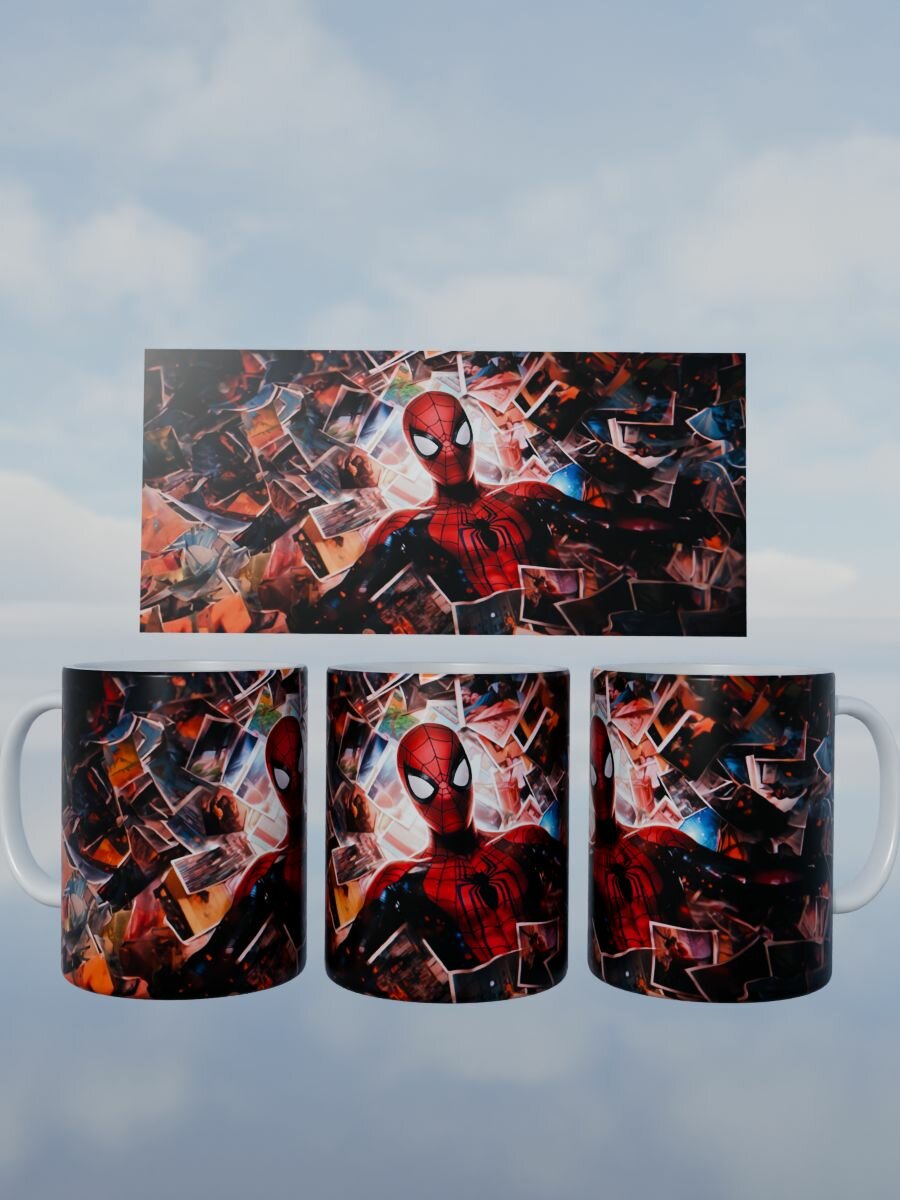 Кружка Человек-паук Spider-Man Marvel