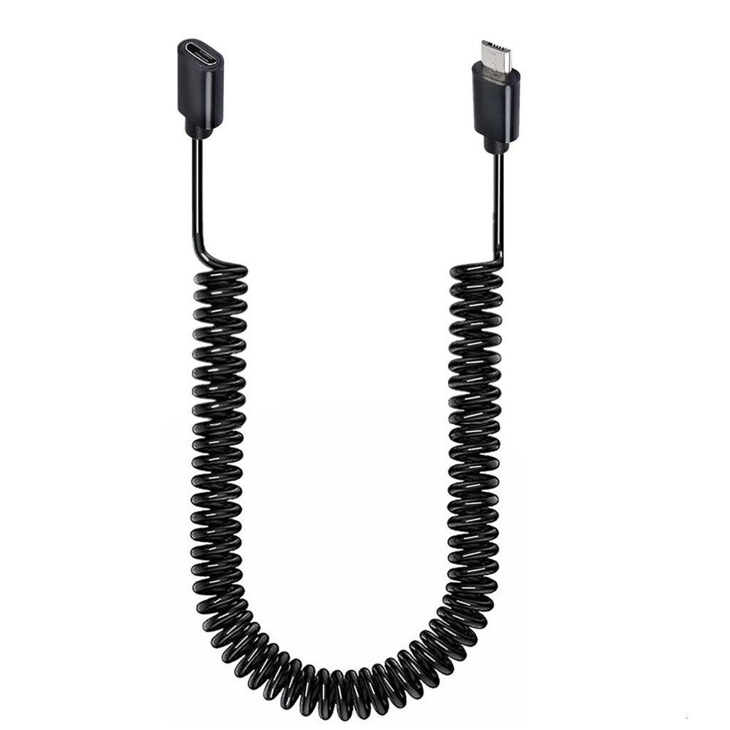 Микро-USB кабель для зарядки, Черный - 1m