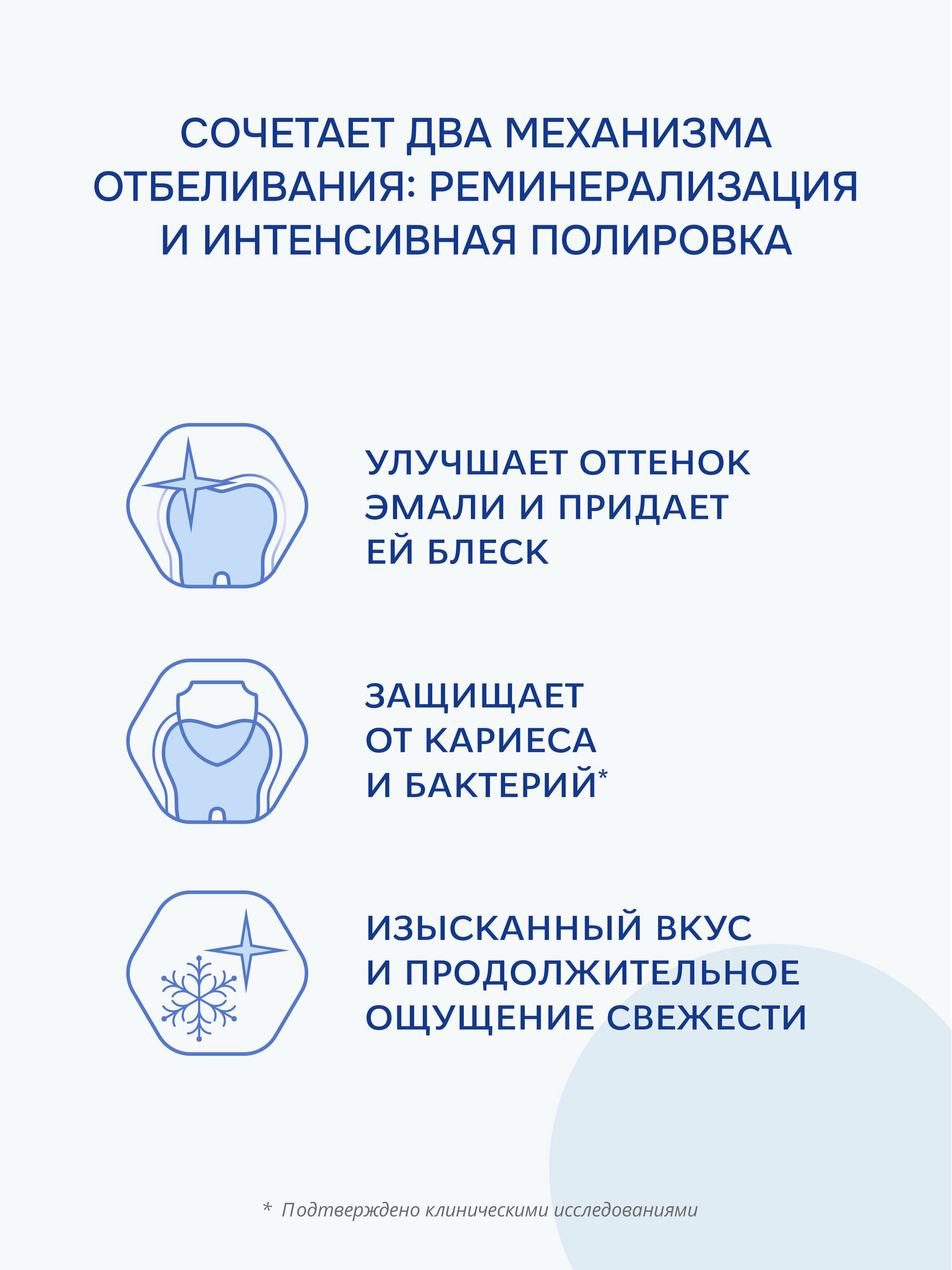 Зубная паста R.O.C.S. iLike White, блеск и белизна зубов, 74 г — фото 1