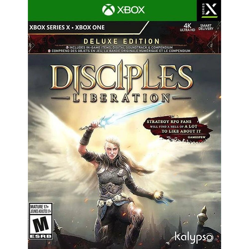 Игра Disciples: Liberation. Издание Deluxe (XBOX One/Series X, русские субтитры) Kalypso Media Digital Ltd Blu-ray диск