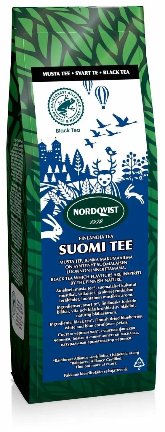 Черный чай Nordqvist "Финляндия" 80 гр.
