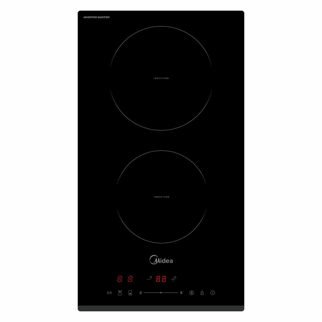 Встраиваемая модульная индукционная панель независимая Midea MIH32701F