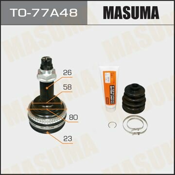 Шрус TOYOTA COROLLA MASUMA TO-77A48