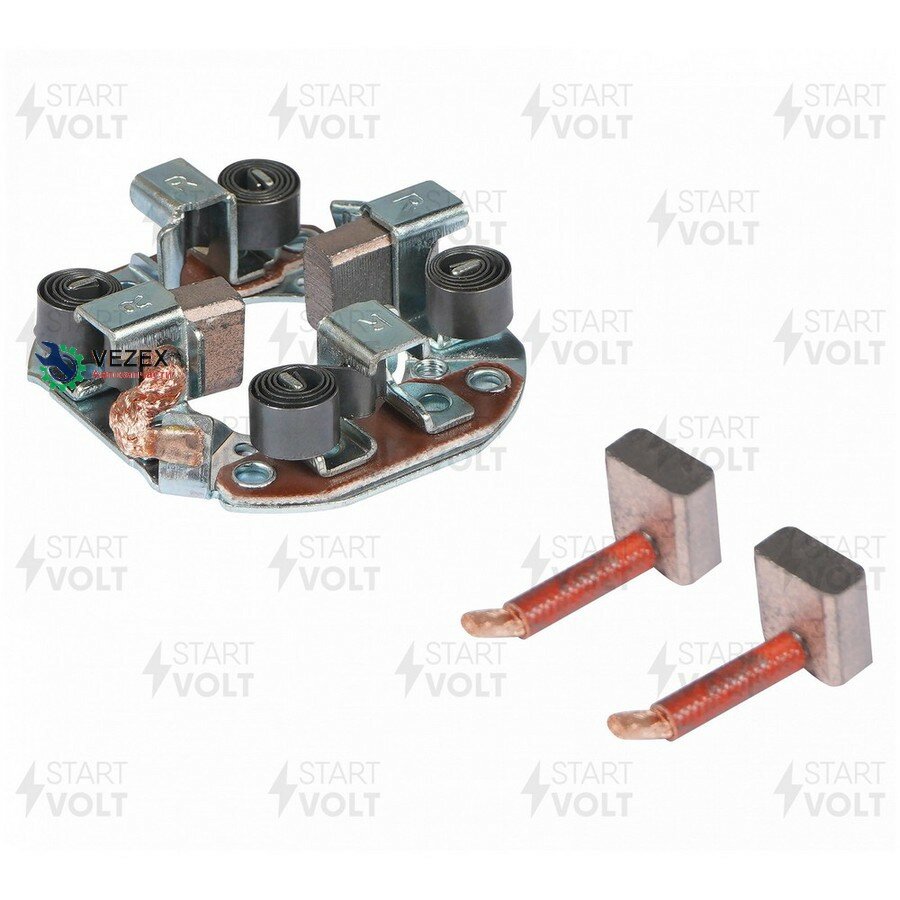 STARTVOLT VBS2302 Узел щеточный стартера для а/м Honda Civic (07-)/CR-V (07-)/Accord (09-) 1.6i/1.8i/2.0i (VBS 2302)