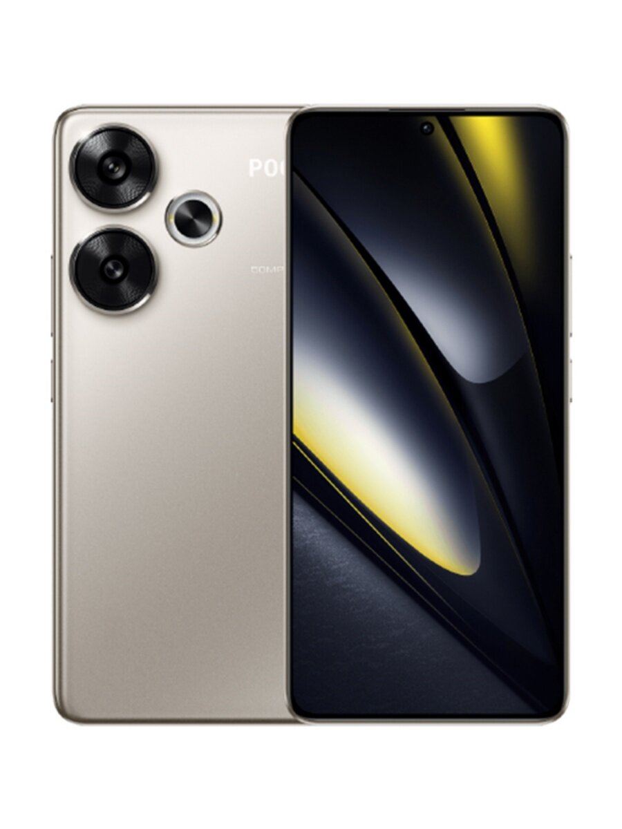 Смартфон Xiaomi Poco F6 5G 16GB+512GB Gold 2712×1220px 6.67-inch screen