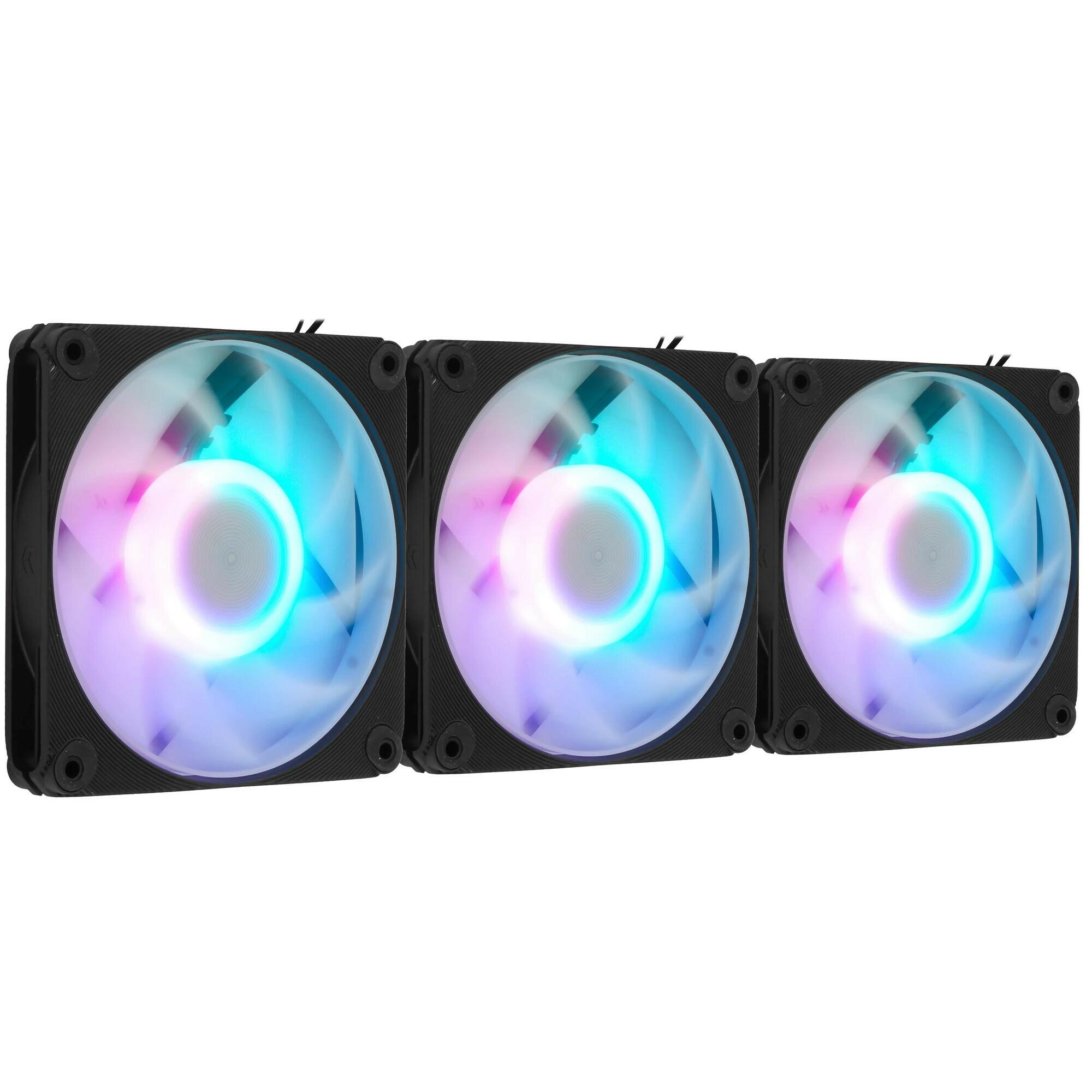 Корпусный вентилятор Inwin 6178903 2000RPM 120 х 120 х 20 мм, 3 шт