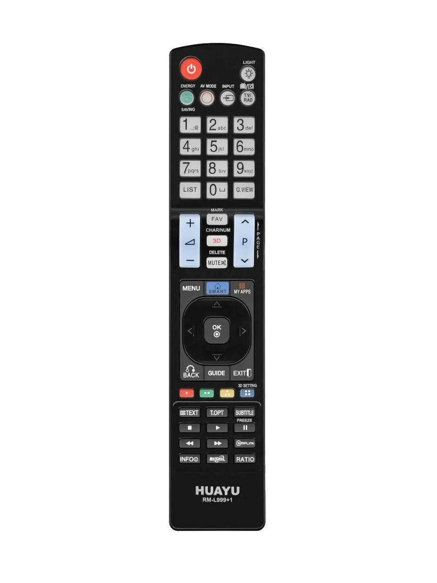 Пульт универсальный RM-L999+1 для тв LG