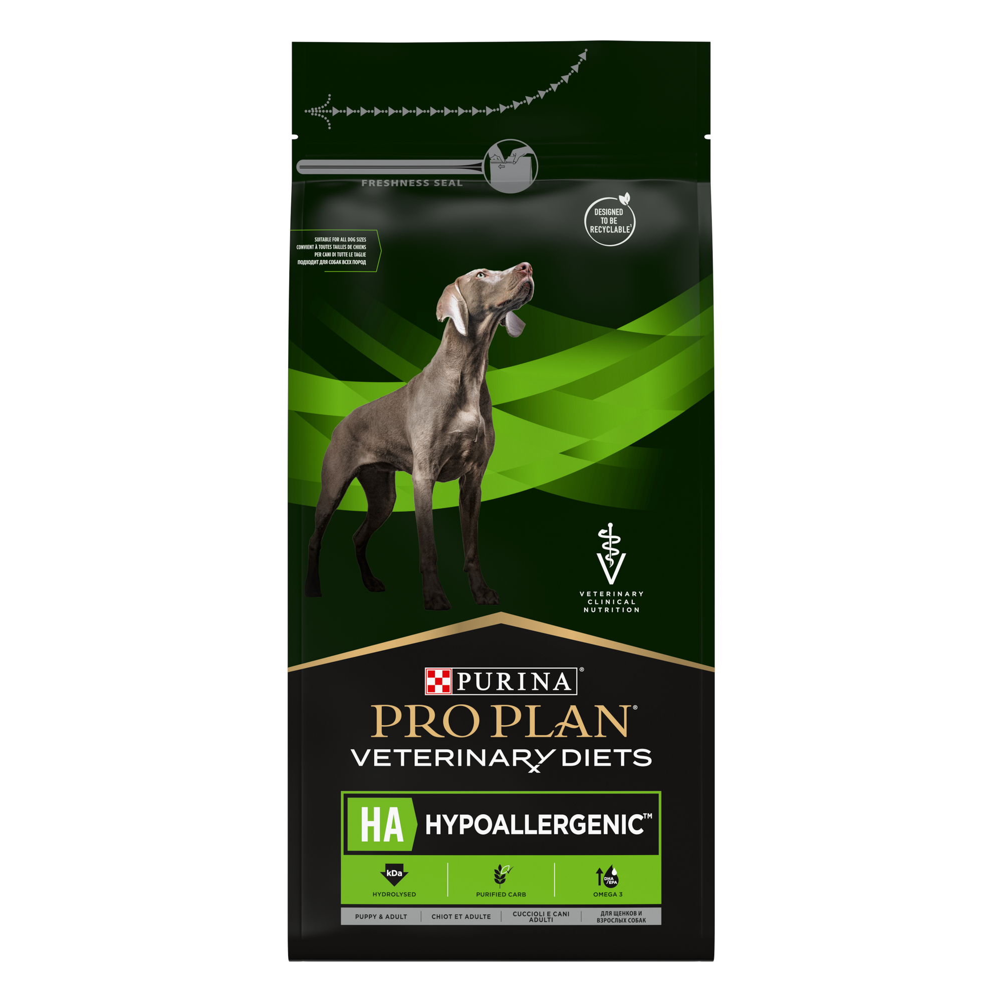 Pro Plan Сухой корм Hypoallergenic для собак при пищевой непереносимости, HA ST/OX, 3 кг