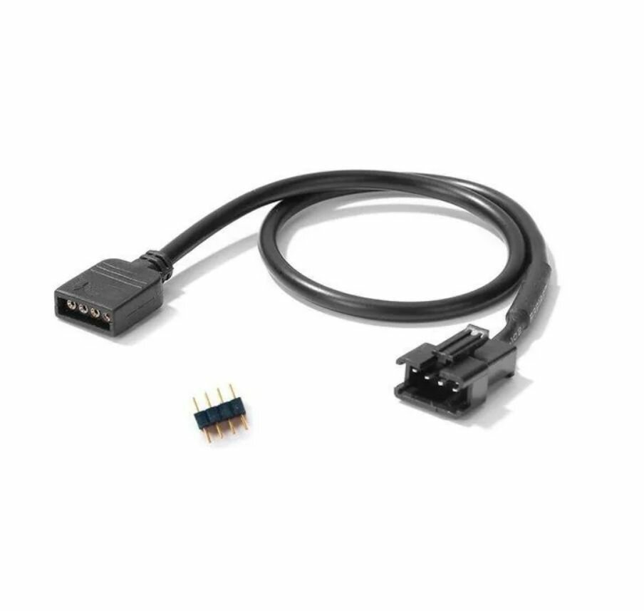 Переходник jst sm 4 pin папа - 12v4pin RGB