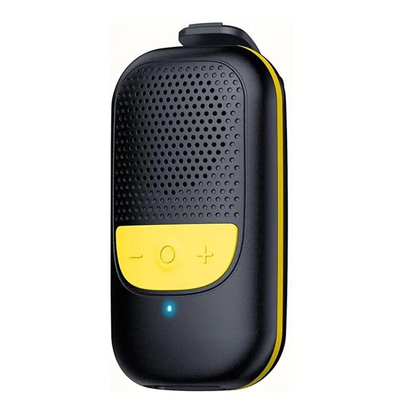 Портативная Bluetooth-колонка B68C с креплением, носимая, со встроенными микрофонами для музыки и звонков без помощи рук, миниат