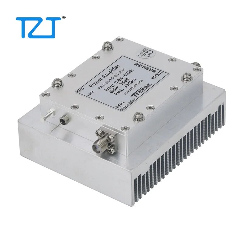 Усилитель мощности TZT 0.03-6GHz 35дБ 2Вт