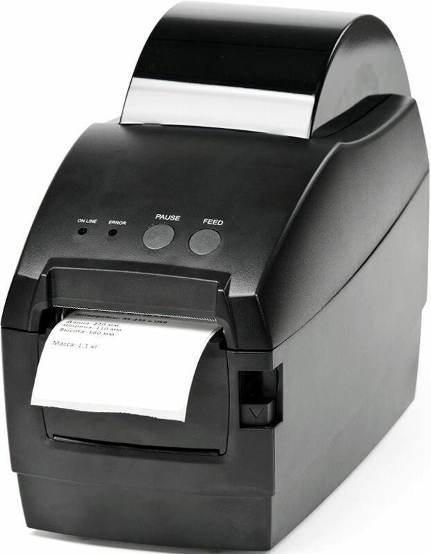 Настольный принтер чеков, этикеток, наклеек Атол BP21 (RS-232 и USB) 33924