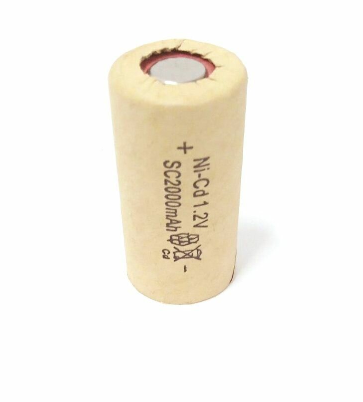 Элемент для аккумулятора Ni-Cd SC 2000МА 42mm