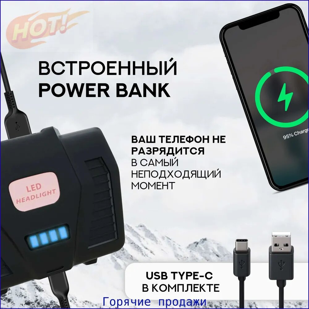 Налобный фонарь — фото 1